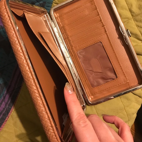 Bags | Woven Structured Wallet | Poshmark